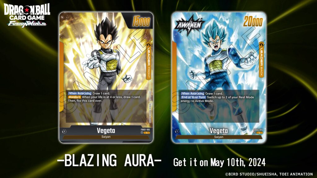Blazing Aura (FB02) Spoilers - Card List and Set Details | Dragon Ball Super Card Game Fusion World