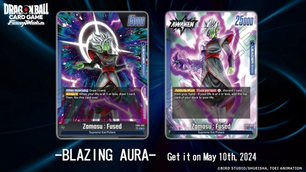 Blazing Aura (FB02) Spoilers - Card List and Set Details | Dragon Ball Super Card Game Fusion World